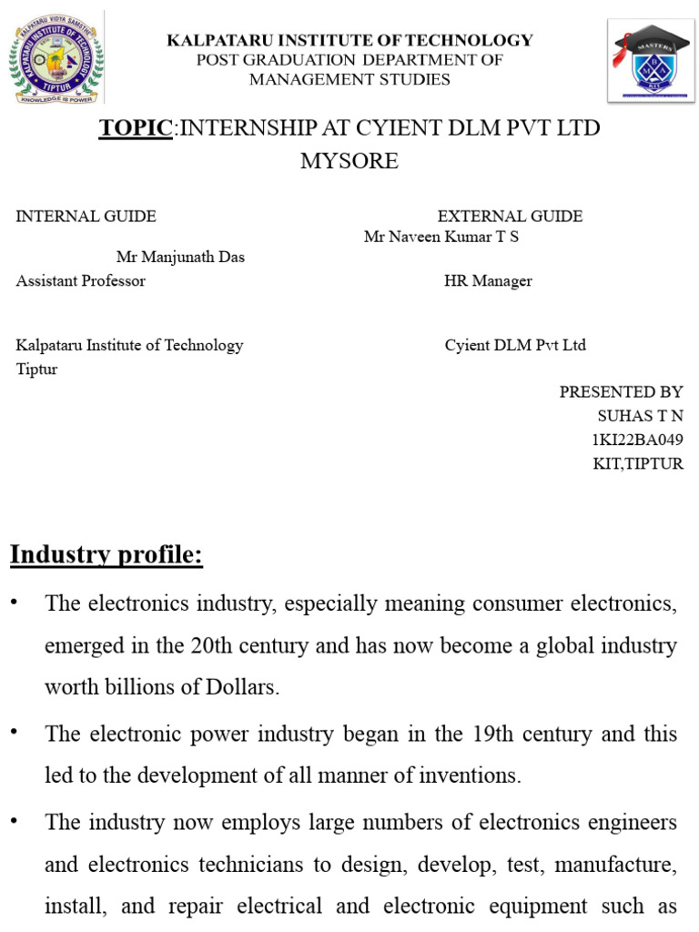 Suhas Internship | PDF | Business | Economies