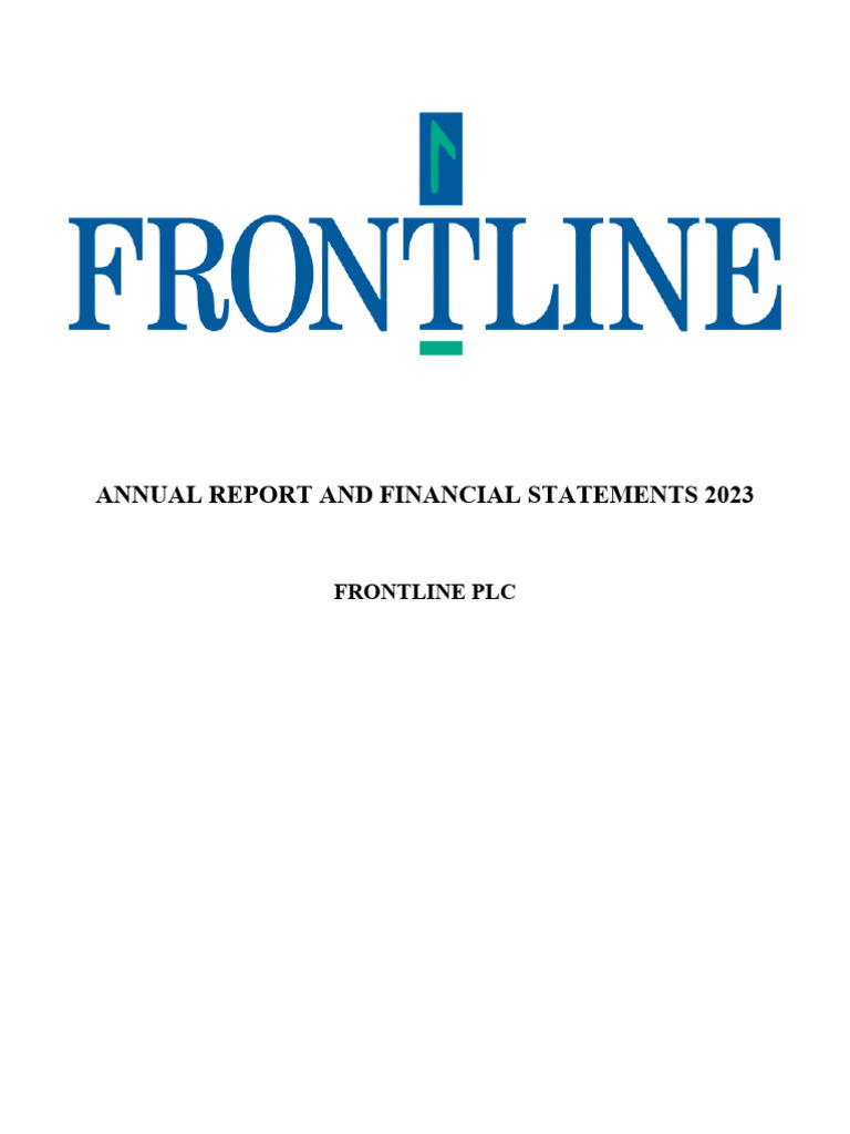 Annual Report 2023 | PDF | Internal Control | Board Of Directors