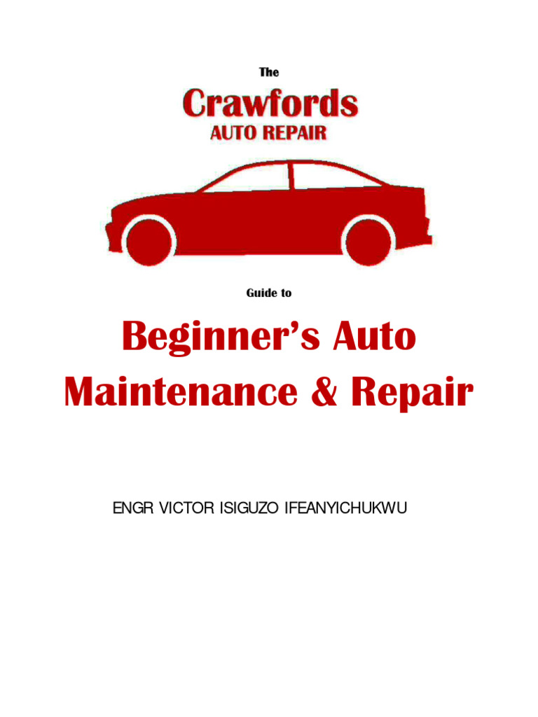 Crawfords Auto Repair Guide | PDF | Tire | Anti Lock Braking System
