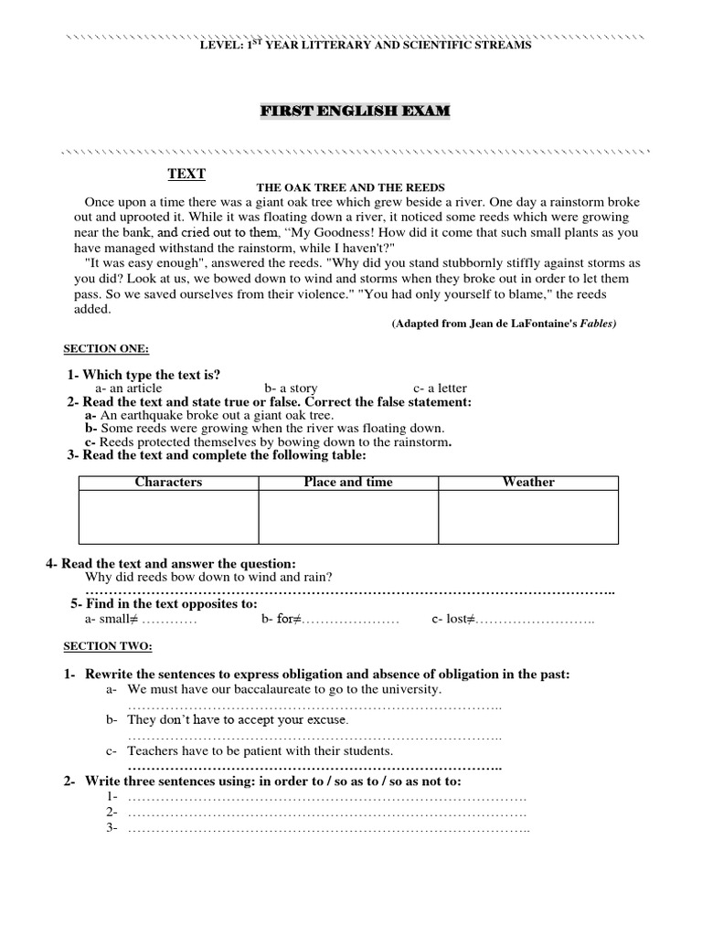 English 1as 1trim Archive - Exams | PDF | Social Networking Service ...