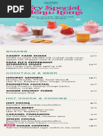 Salad and Go Menu & Prices 2023 | PDF | Salad | Food And Drink Preparation