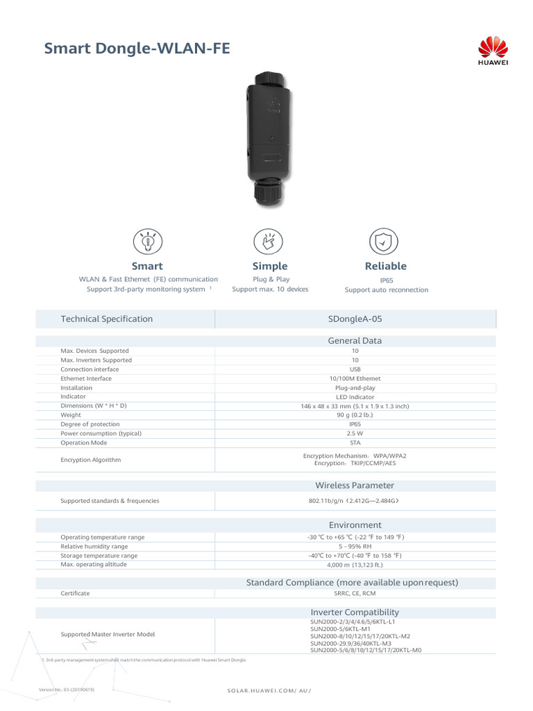 SmartDongle WLAN FE | PDF | Wireless Lan | Wi Fi