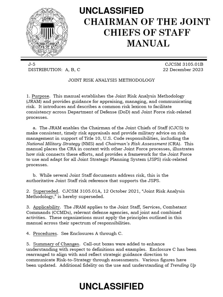 Joint Risk Analysis Methodology | PDF | Risk | Risk Management