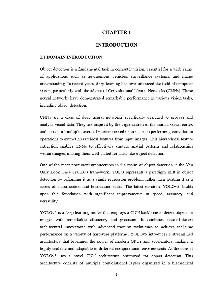 Mca Format Weapon Detection | PDF | Artificial Neural Network | Deep ...