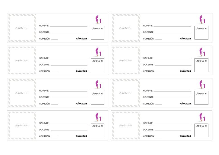 Rotulos - Dibujo 1 - 2024 | PDF