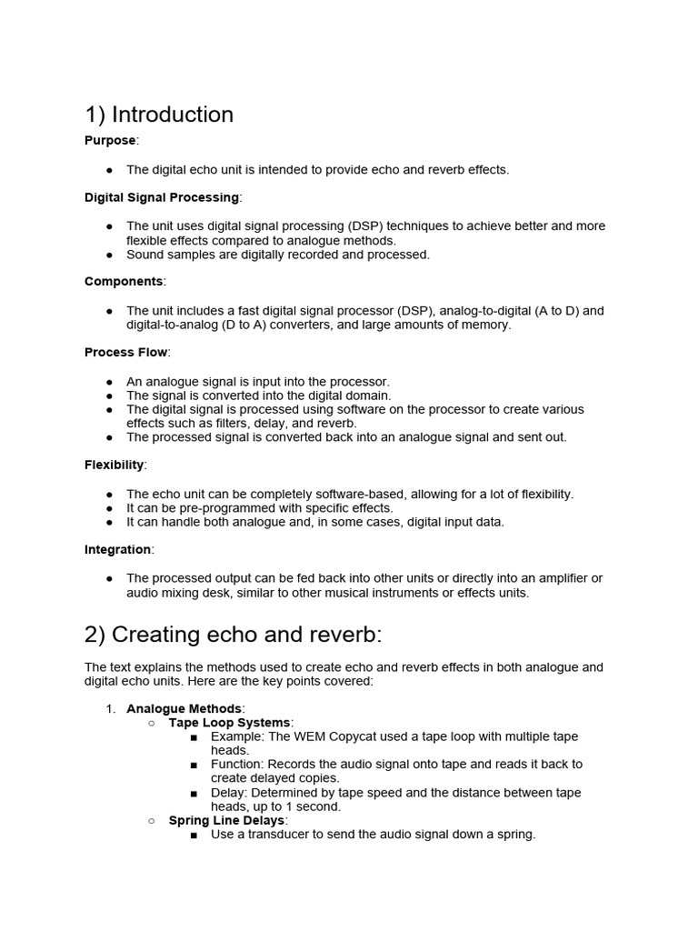Unit 5 Digital Echo | Download Free PDF | Usb | System On A Chip
