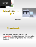 Area Normalization in HPLC Analysis | PDF