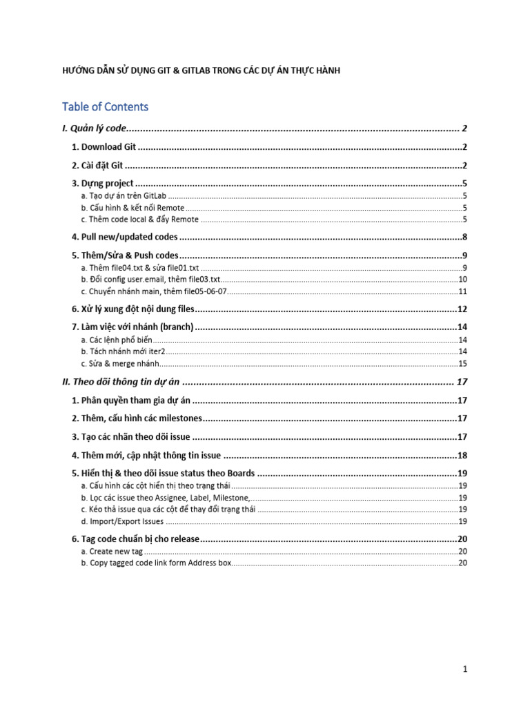 Git & GitLab Guides - Doc | PDF