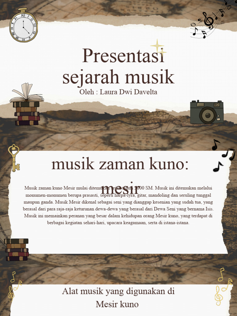 Sejarah Musik Kuno Mesir dan Yunani | PDF