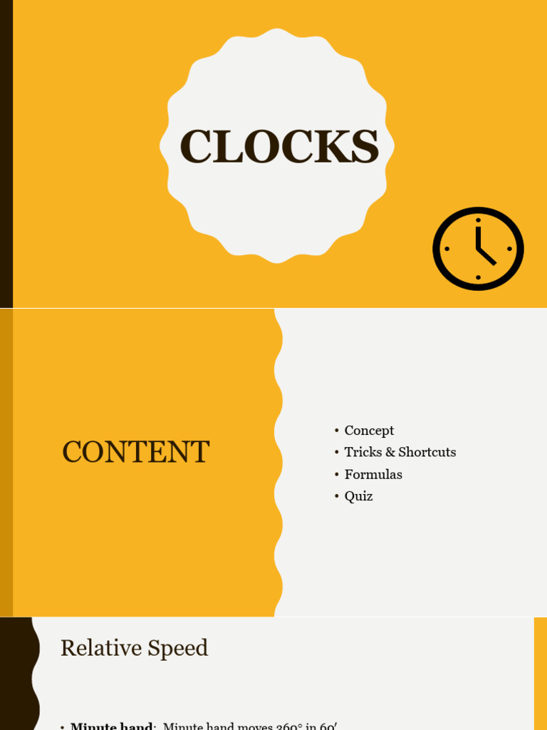 Clocks | PDF | Clock | Hour