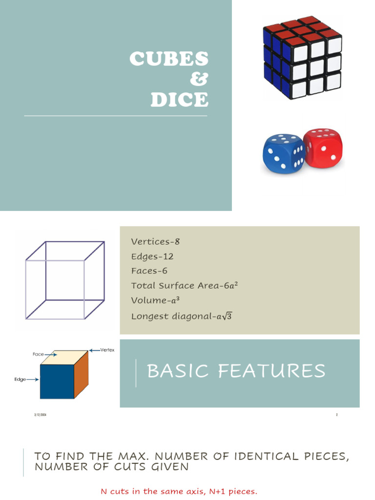 Cubes | Download Free PDF | Multiplication | Mathematics