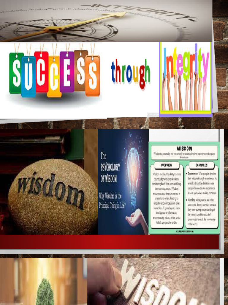 Success Through Integrity | PDF