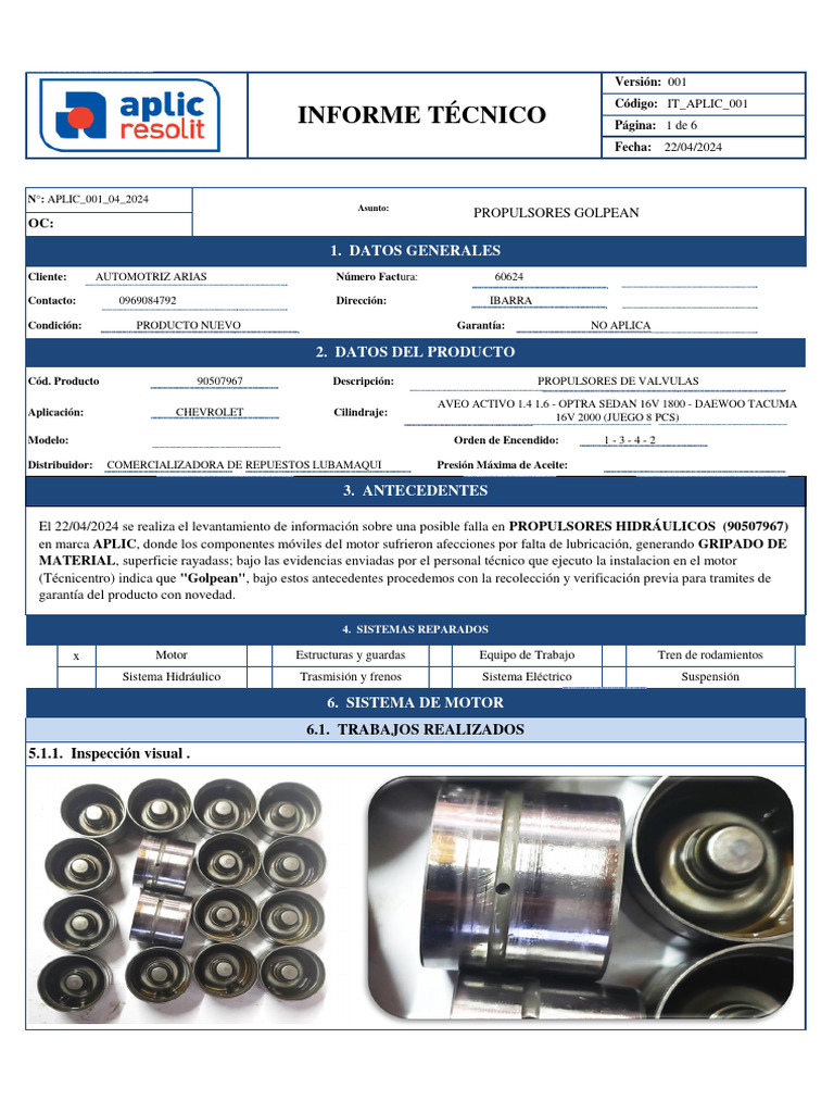 Aplic Propulsores | PDF | Lubricación | Rodamiento (Mecánico)