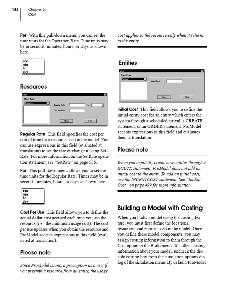 ProModel User Guide-3 | Download Free PDF | Simulation | Parameter (Computer Programming)