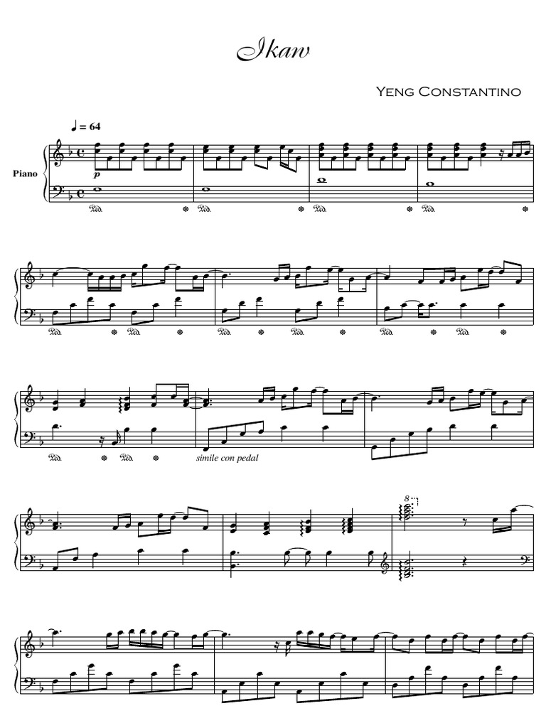 IKAW Yeng Constantino | PDF