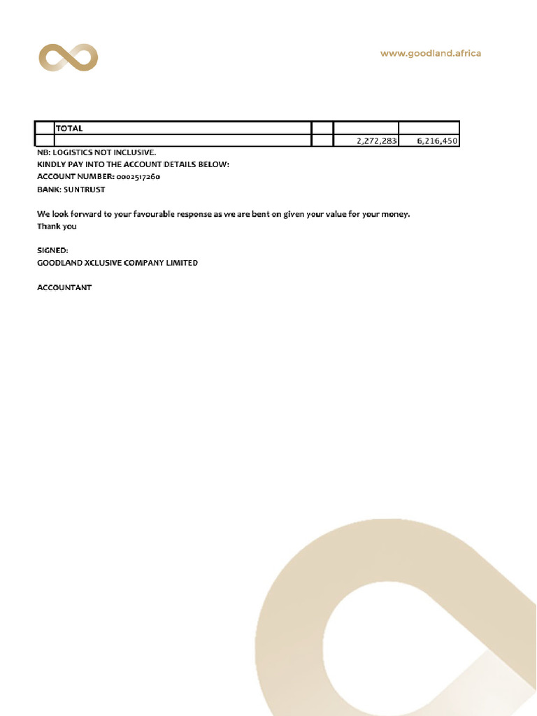 Quotation Letterhead | PDF