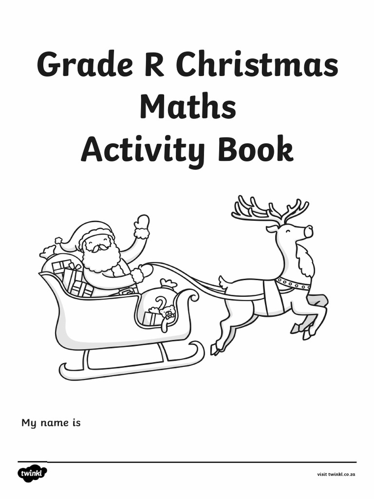 Za M 339 Grade R Christmas Activity - Ver - 1 | PDF | Tabletop Games ...