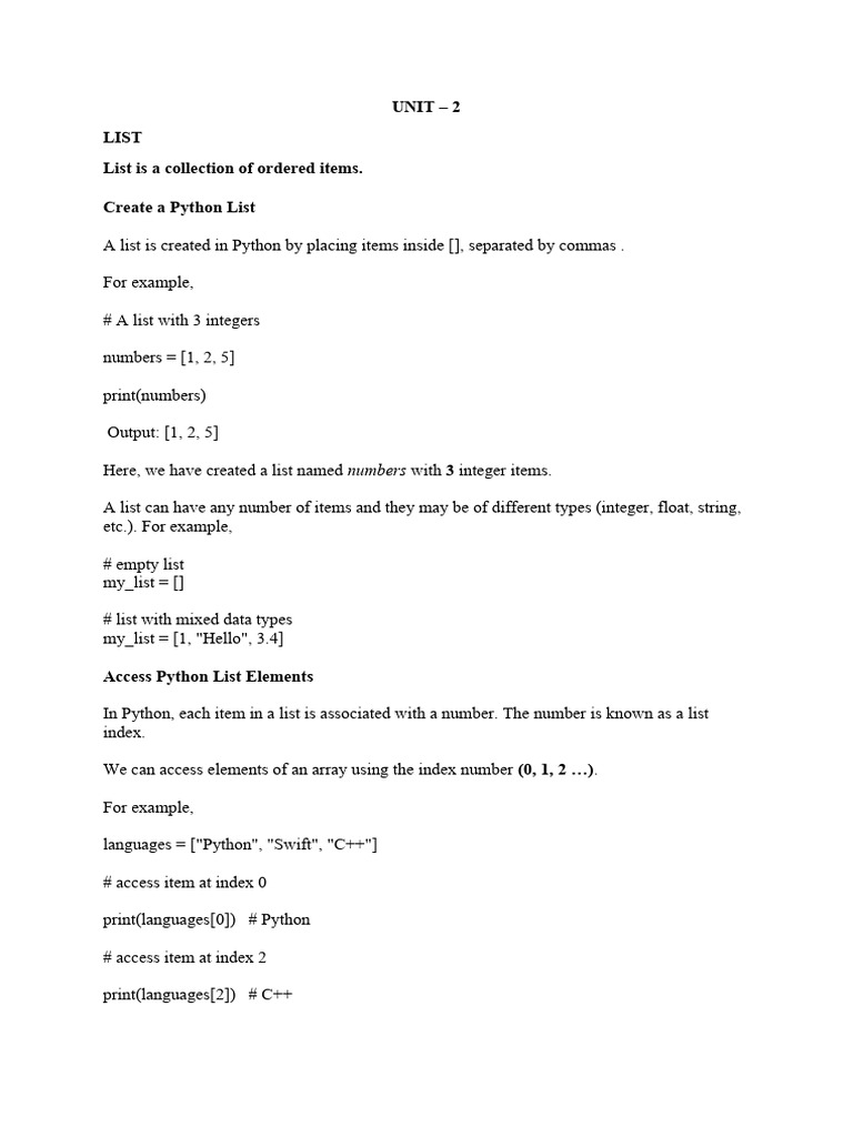 Unit 2 | PDF | Regular Expression | Swift (Programming Language) Unit 2 | PDF | Regular Expression | Swift (Programming Language)