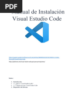 Guía para Programar en Visual Studio Code | PDF | Lenguaje de ...