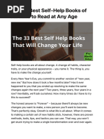 Top 10 Self-Development Books PDF | PDF | Self-Improvement
