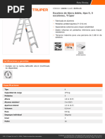 Ficha Técnica Escalera Truper | PDF