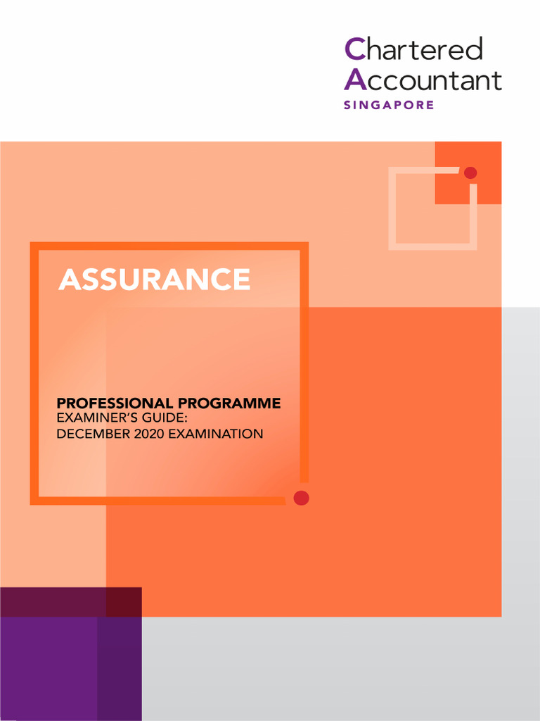 Dec 2020 AS Examiner's Guide | PDF | Audit | Revenue