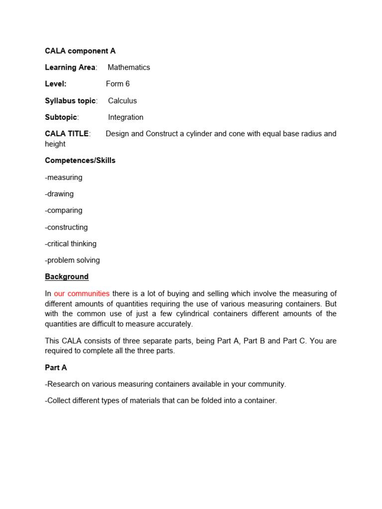 Pure Maths Cala 4 | PDF | Quantity | Learning