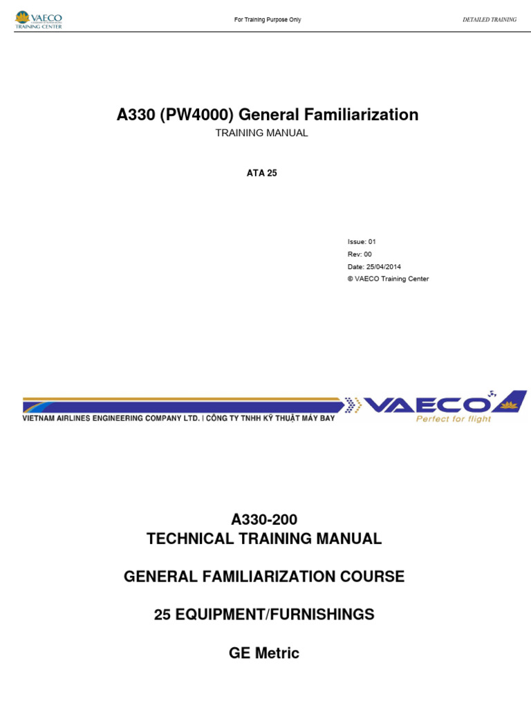 A330 Genfam Ata25 Vaeco | PDF | Transport | Aircraft