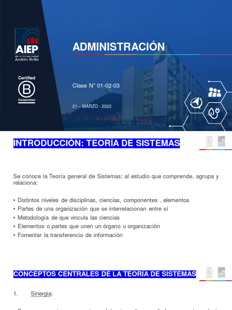 Teoría General de Sistemas: Conceptos Clave | PDF | Sistema | Business