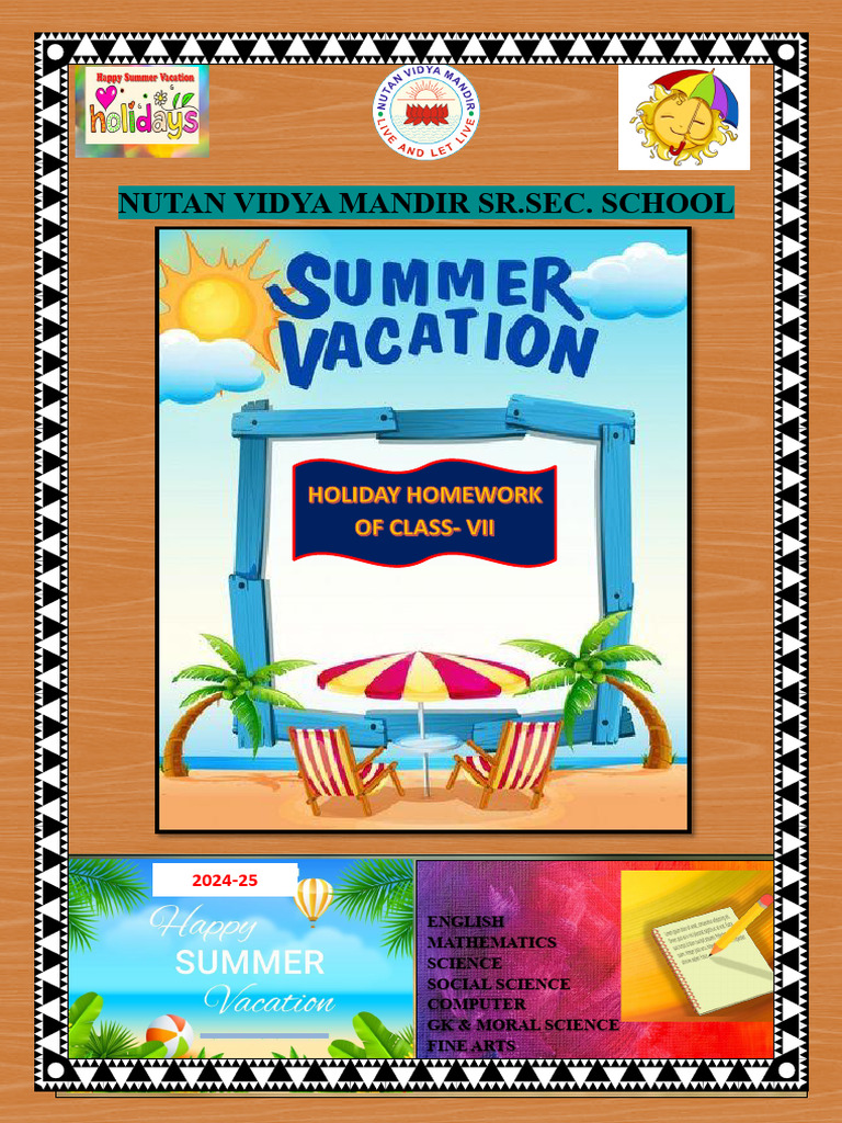 HHW Class - Vii 2024F | PDF | Mathematics | Mathematical Notation