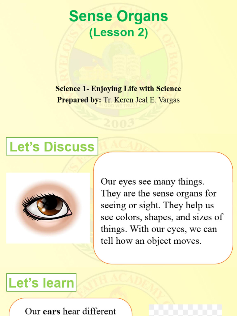 2G SCIENCE 1 - lESSON 2 | PDF