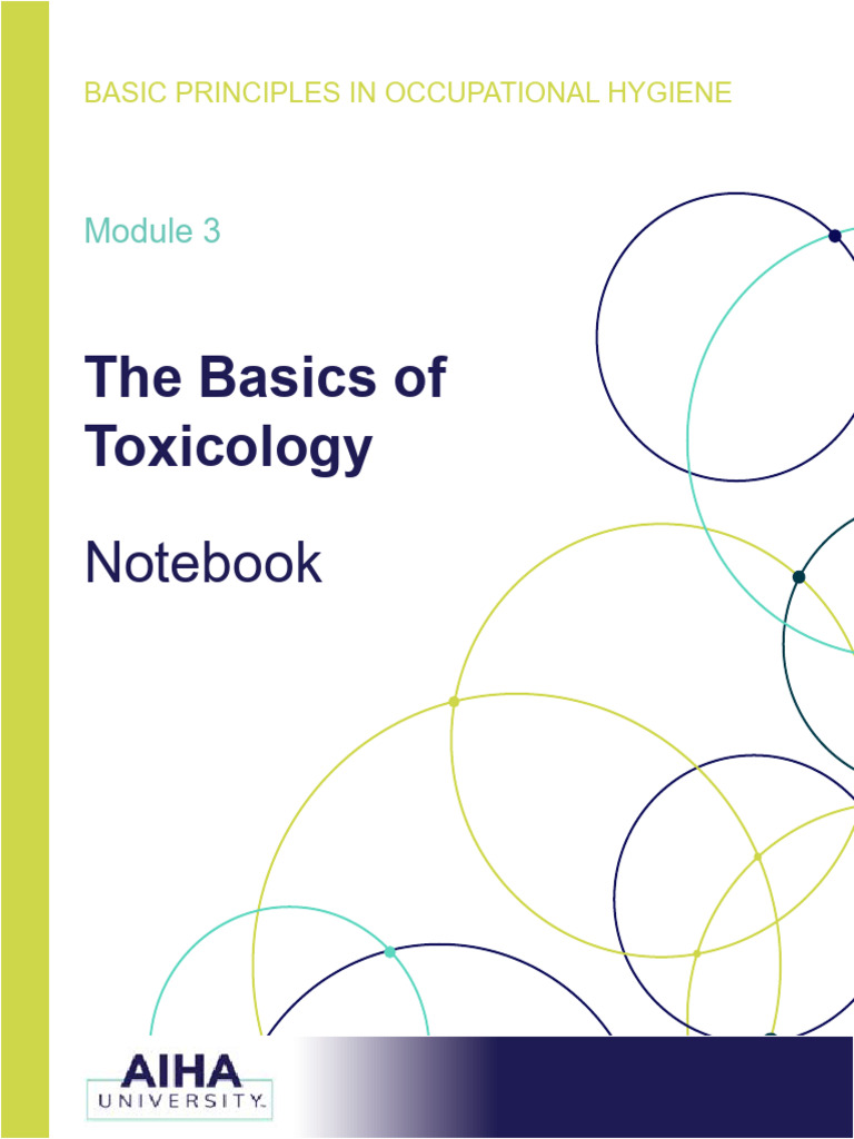 Module 3 Notebook Pdf Toxicology Toxicity