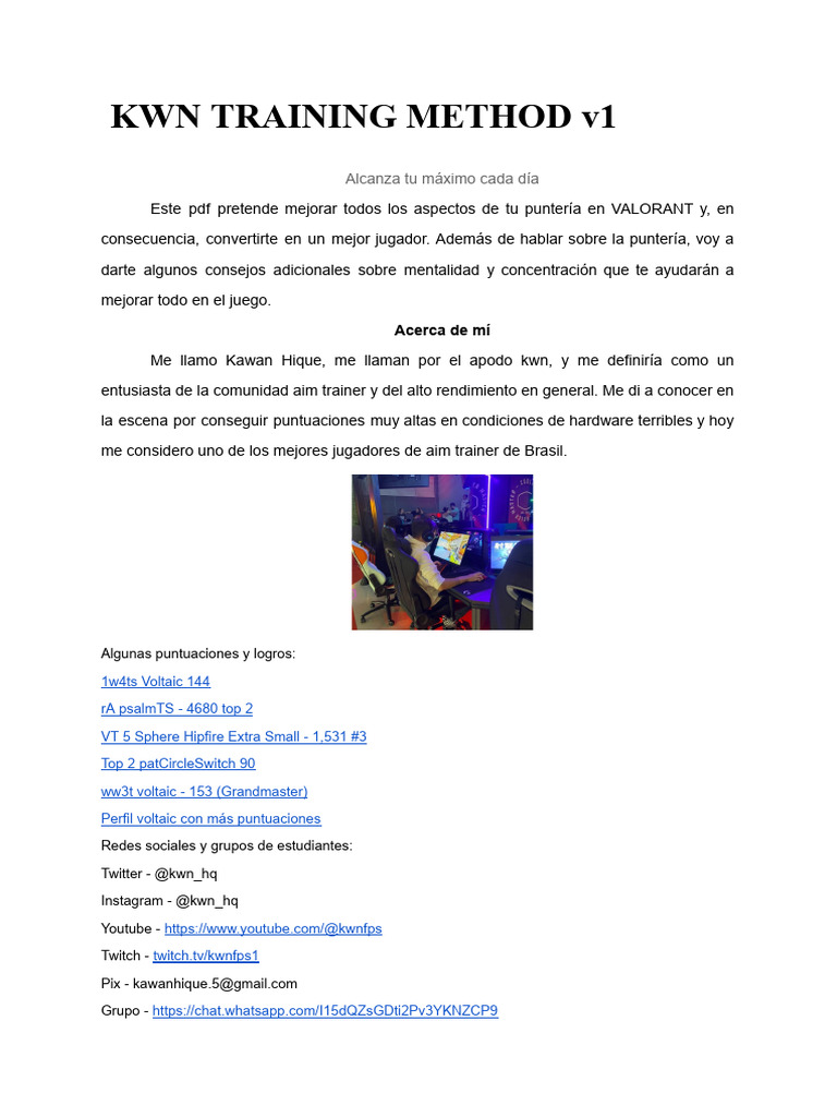 KWN PDF Method v1 Espanol | PDF | Internet Bot
