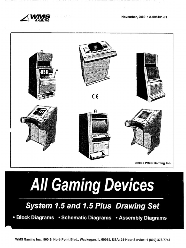 WMS All Gaming Devices Drawing Set | PDF