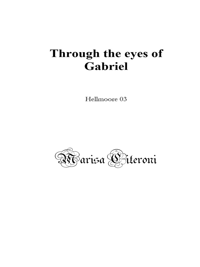 Through The Eyes of Gabriel - Digital | PDF | Mystery, Thriller & Crime ...