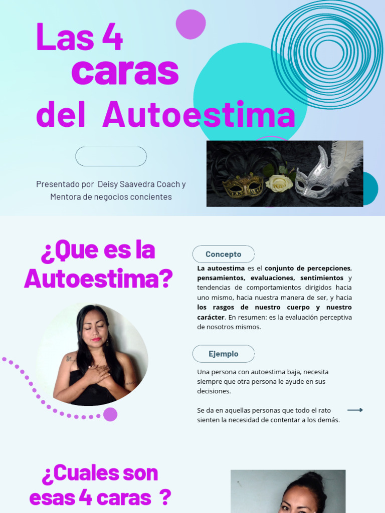 Las 4 caras de la autoestima | PDF
