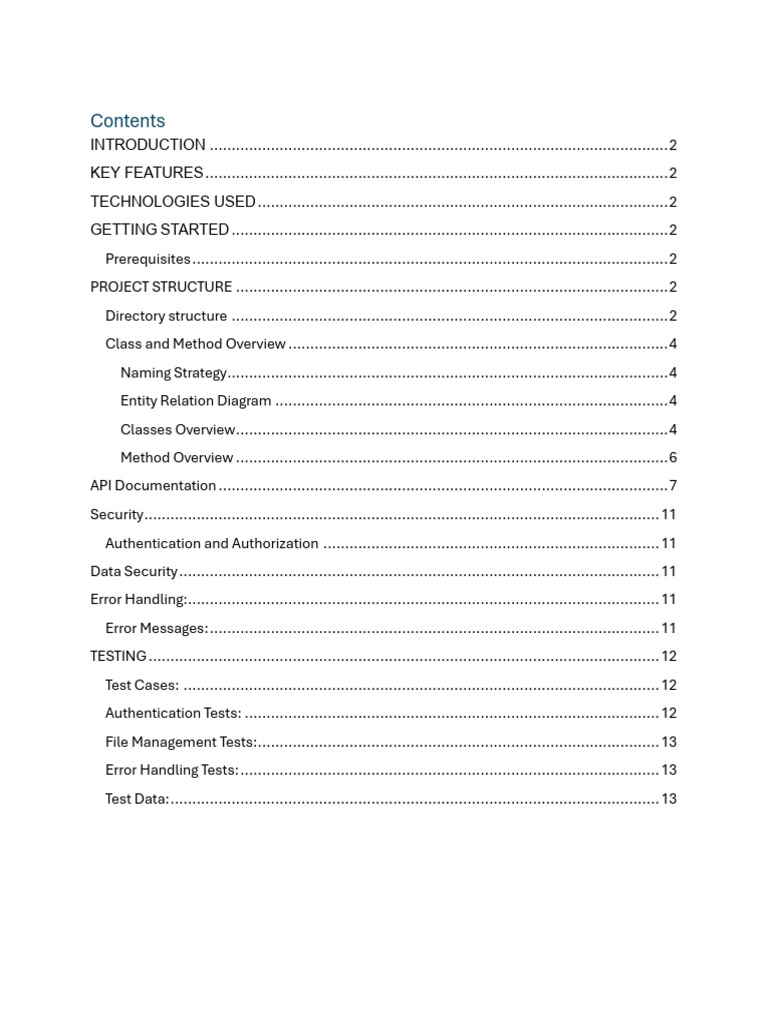 DocumentationPDF | PDF | Class (Computer Programming) | Databases