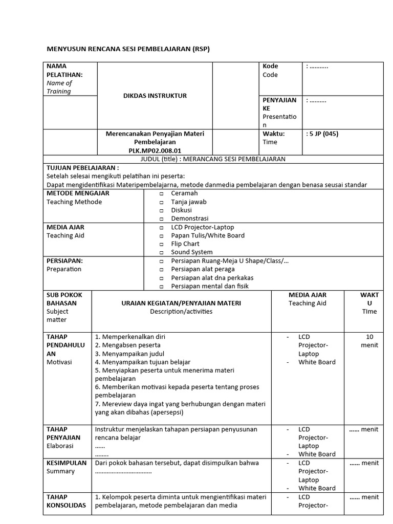 Form RSP | PDF | Komputer