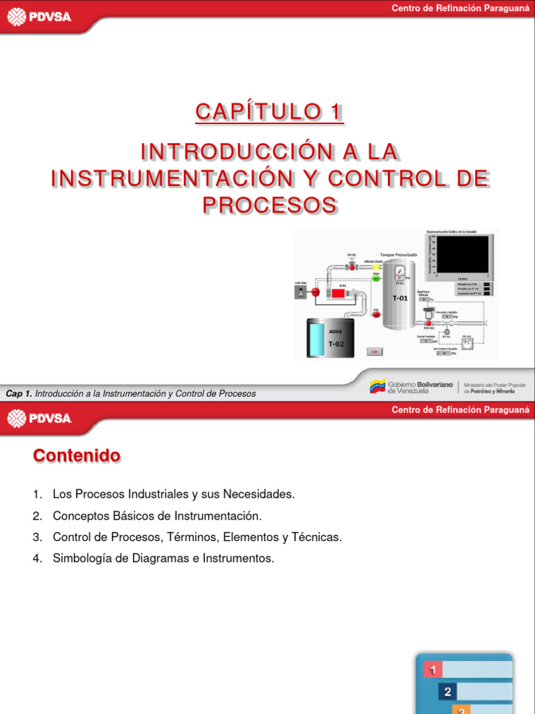 Cap 1. Introducción a La Instrumentación y Control de Procesos | Descargar gratis PDF | Sistema ...
