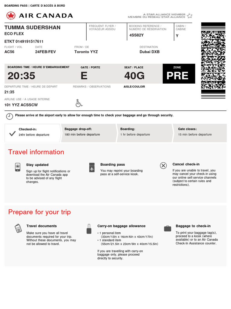 Boarding Pass | PDF | Baggage | Airlines