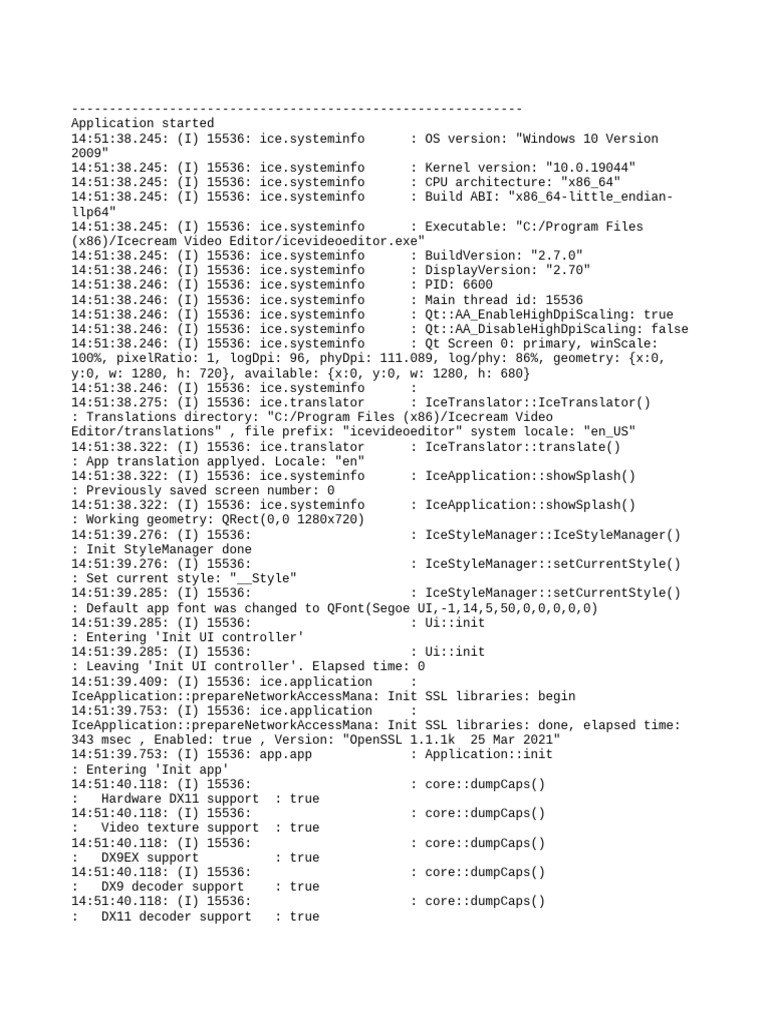 Log 2023-05-22 14 51 38 | PDF | Application Software | Software Engineering