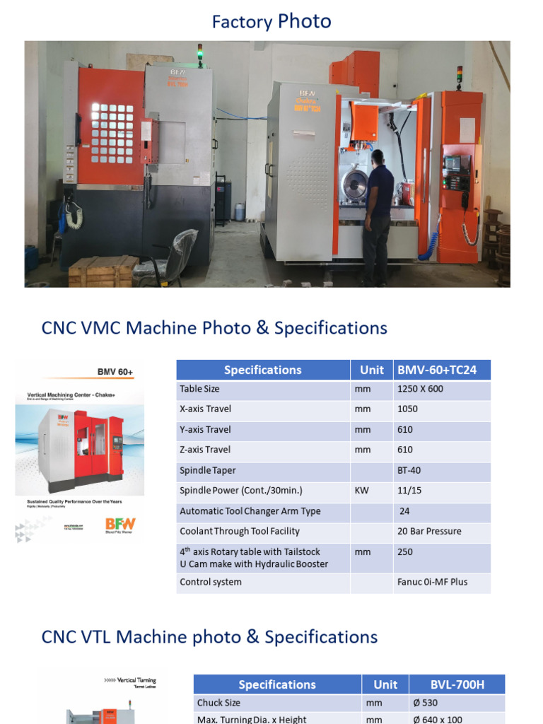 CNC Machine Specs and Measuring Tools | PDF | Tools | Metalworking