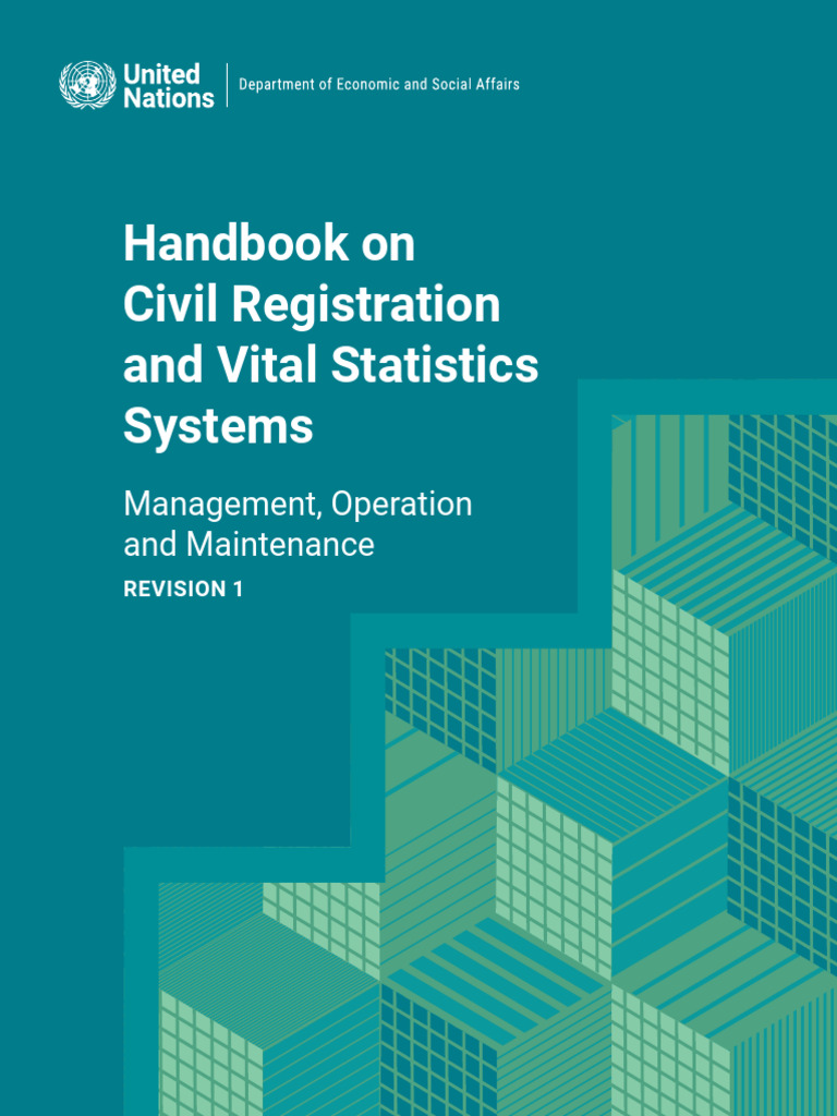 Handbook On Civil Registration and Vital Statistics | PDF | Social ...