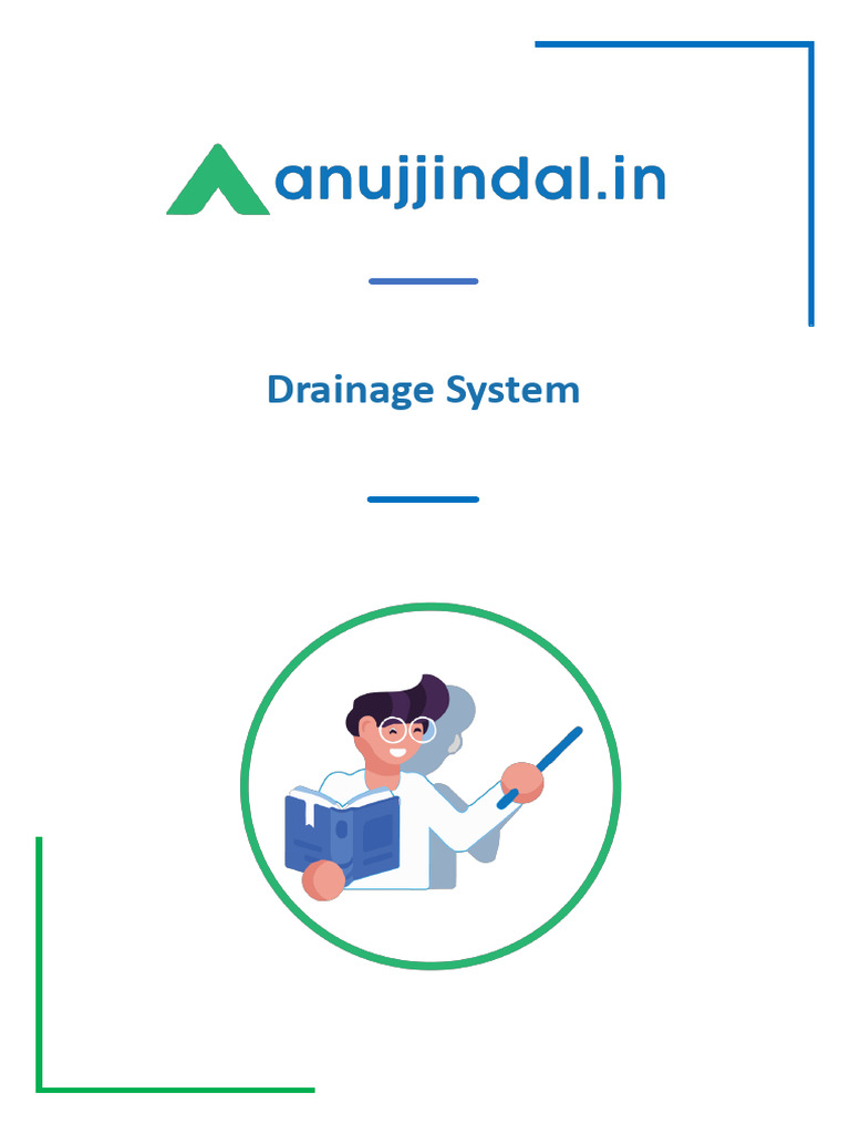 Drainage System of India | PDF | Drainage Basin | Indus River