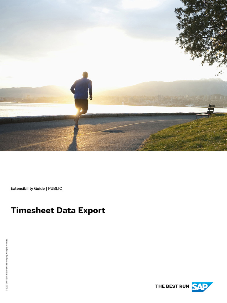 Timesheet Data Export | PDF | Cloud Computing | Mobile App