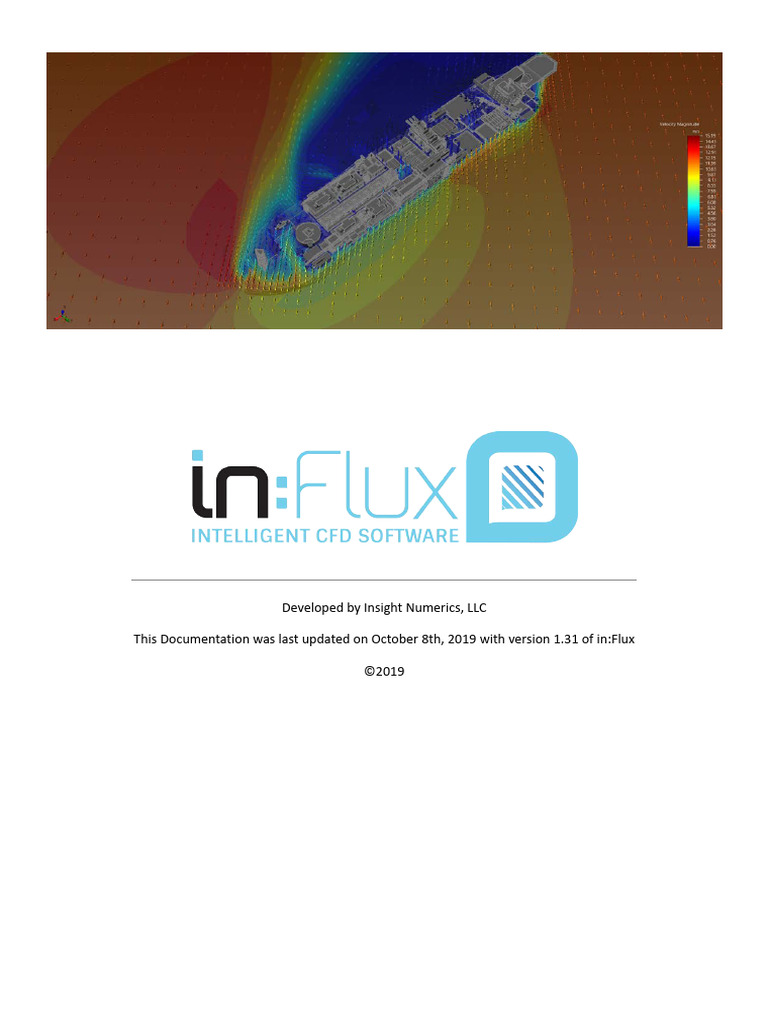 InFlux Documentation v1.31 (Tutorials 1-5) Condensed | PDF | Computational Fluid Dynamics ...