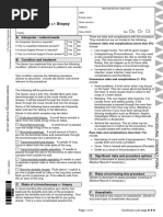 Pulmonology: Bronchoscopy Note | PDF | Pulmonology | Respiratory System