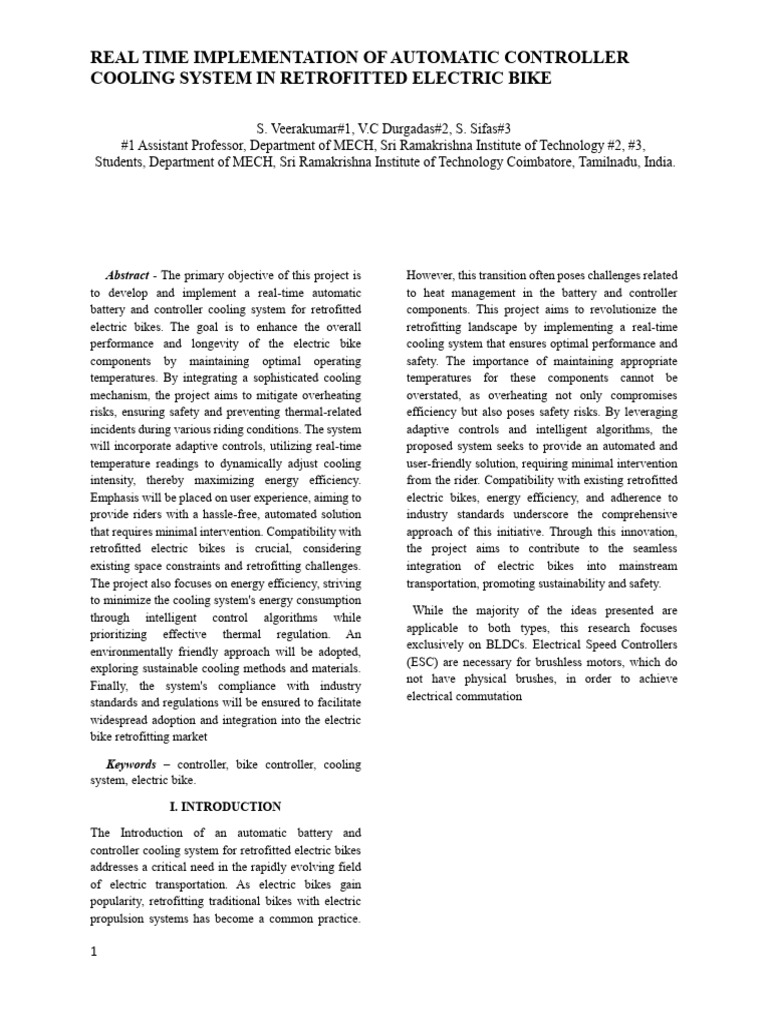 Technical Paper Batch 18 Download Free Pdf Thermostat Reliability