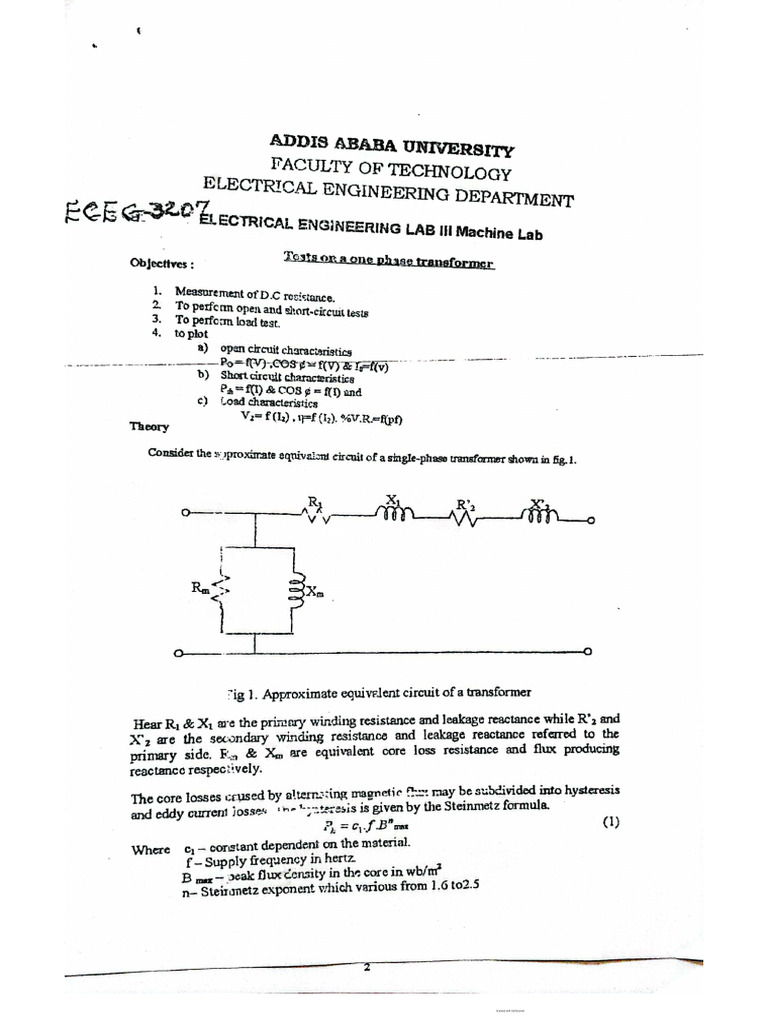 Machine Lab Manual 2 | PDF