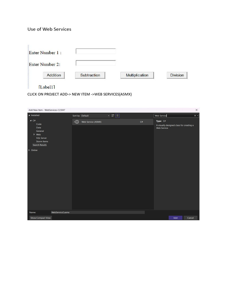 AWT WebServices and WCF | PDF | Programming Paradigms | Computer Science